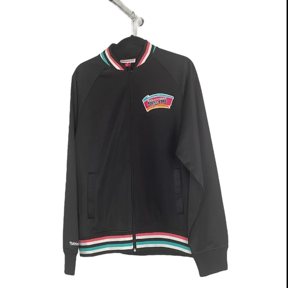 Mitchell & Ness | Jackets & Coats | San Antonio Spurs Track Suit Jacket ...